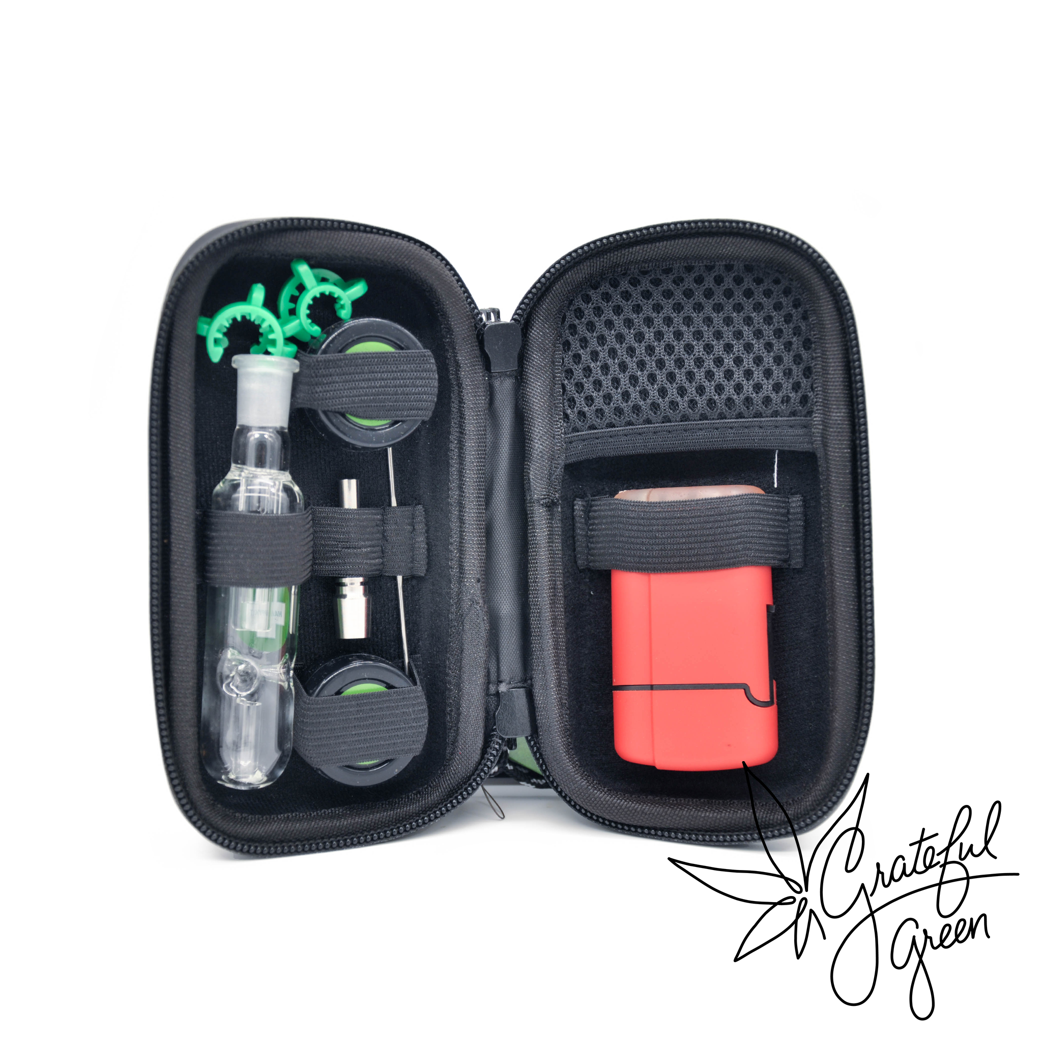 Happy Dab Kit | Portable Smell-Proof Dab Kit with Torch